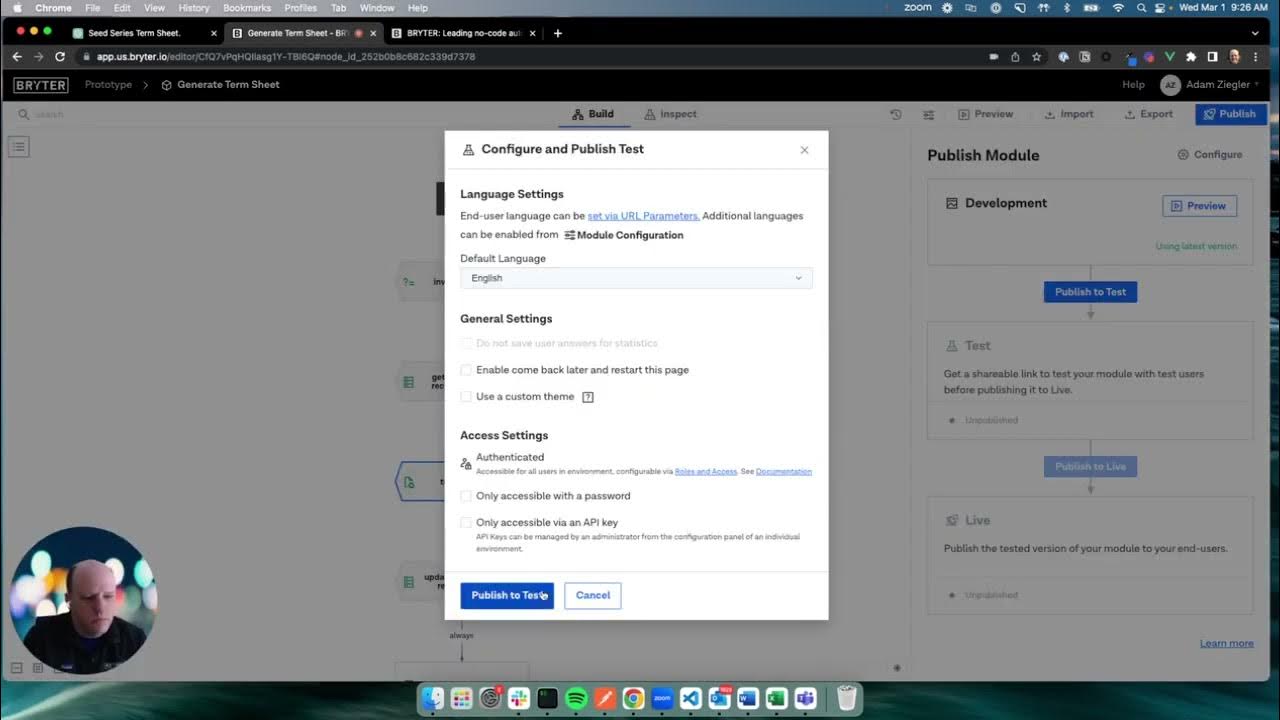 Quick Term Sheet Generator Prototype with ChatGPT | Building with BRYTER - YouTube