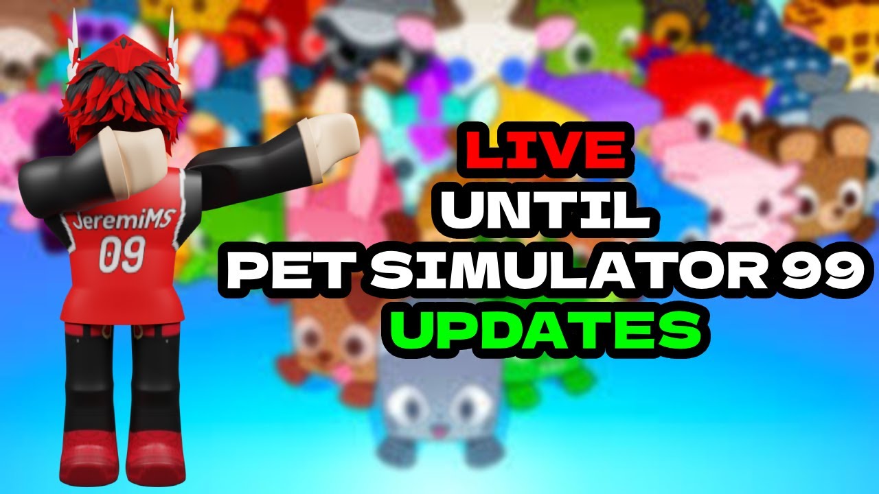 🔴LIVE🔴 Live until Pet Simulator 99 Updates - YouTube