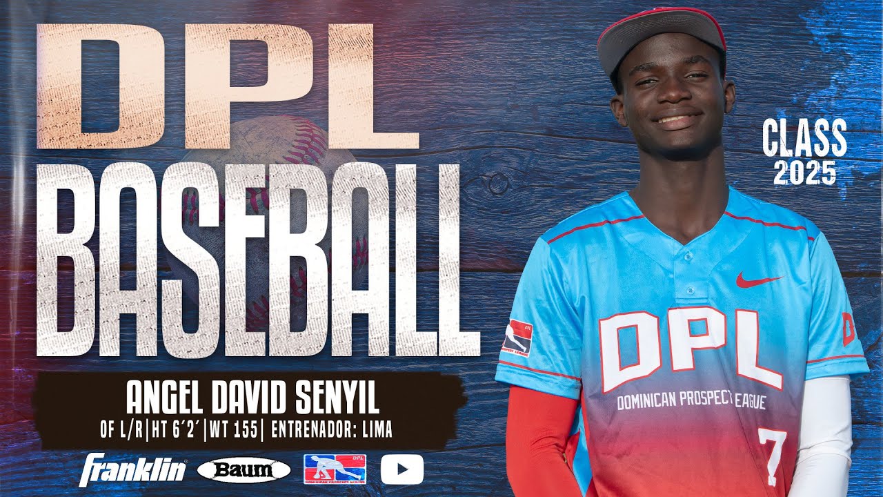 Angel David Senyil OF 2025 - DPL Baseball ⚾ 🔥 - YouTube