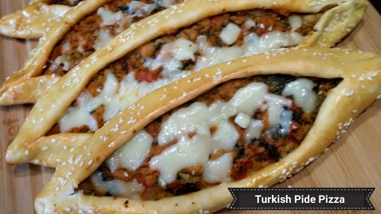 How To Make Turkish Pide Pizza | Easy Homemade Recipe | Written Recipe ...