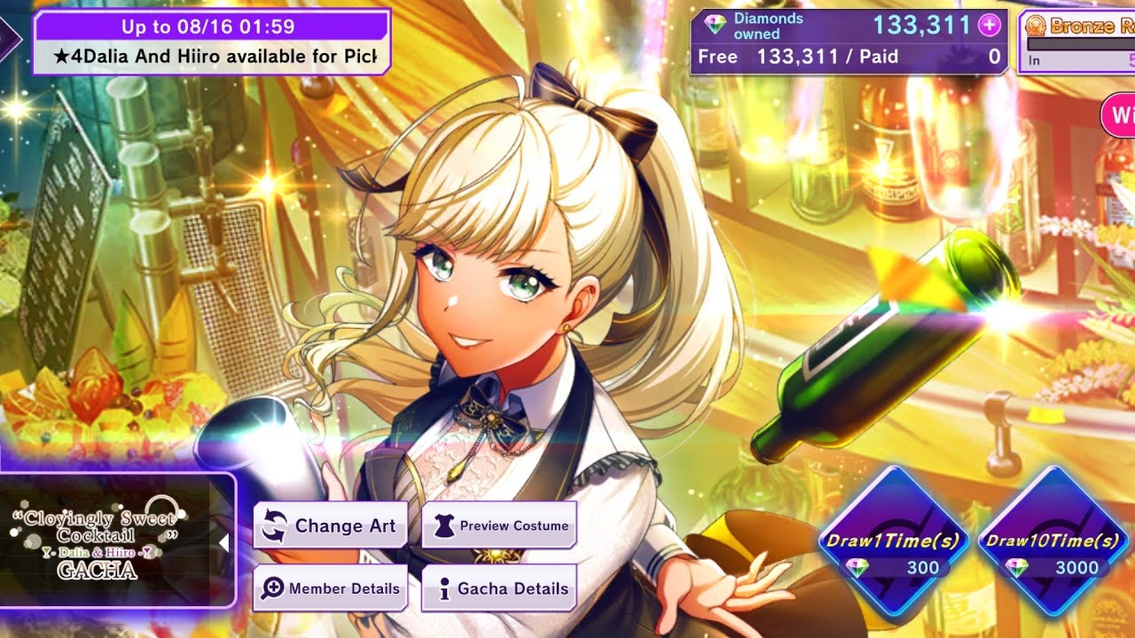 D4DJ Groovy Mix: Cloyingly Sweet Cocktail –Dalia & Hiiro– (Gacha ...