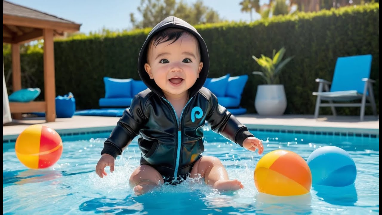 Let’s Go Swimming – Pool Splash Song | Fun Water Play Nursery Rhyme for ...