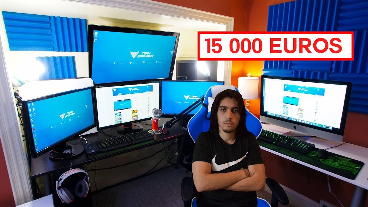 NOTRE SETUP A 15 000 EUROS 2018 ! - YouTube