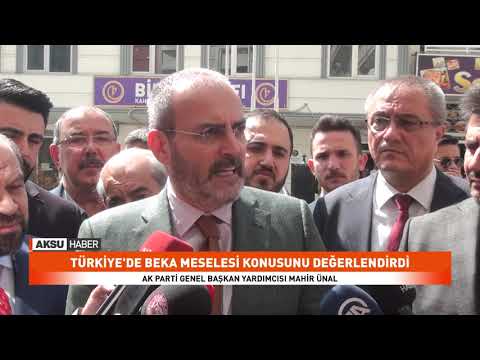 Mahir Ünal Kahramanmaraş’ta Serhend ve Birlik Vakfını Ziyaret Etti