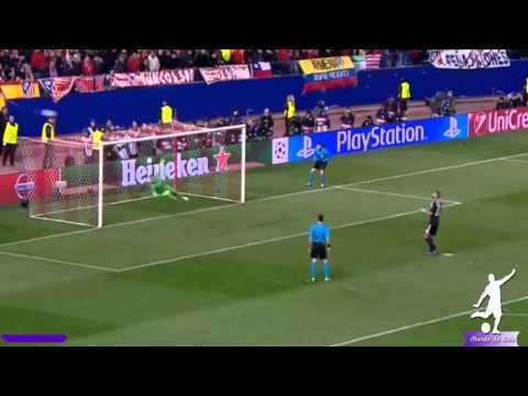 The decisive penalty for Atl�tico-Bayern