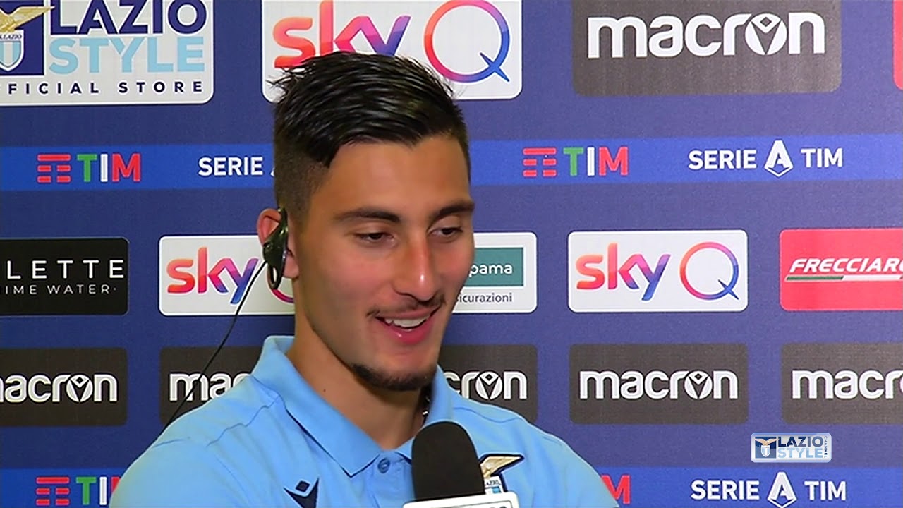 #LazioLecce | Thomas Strakosha nel post partita - YouTube