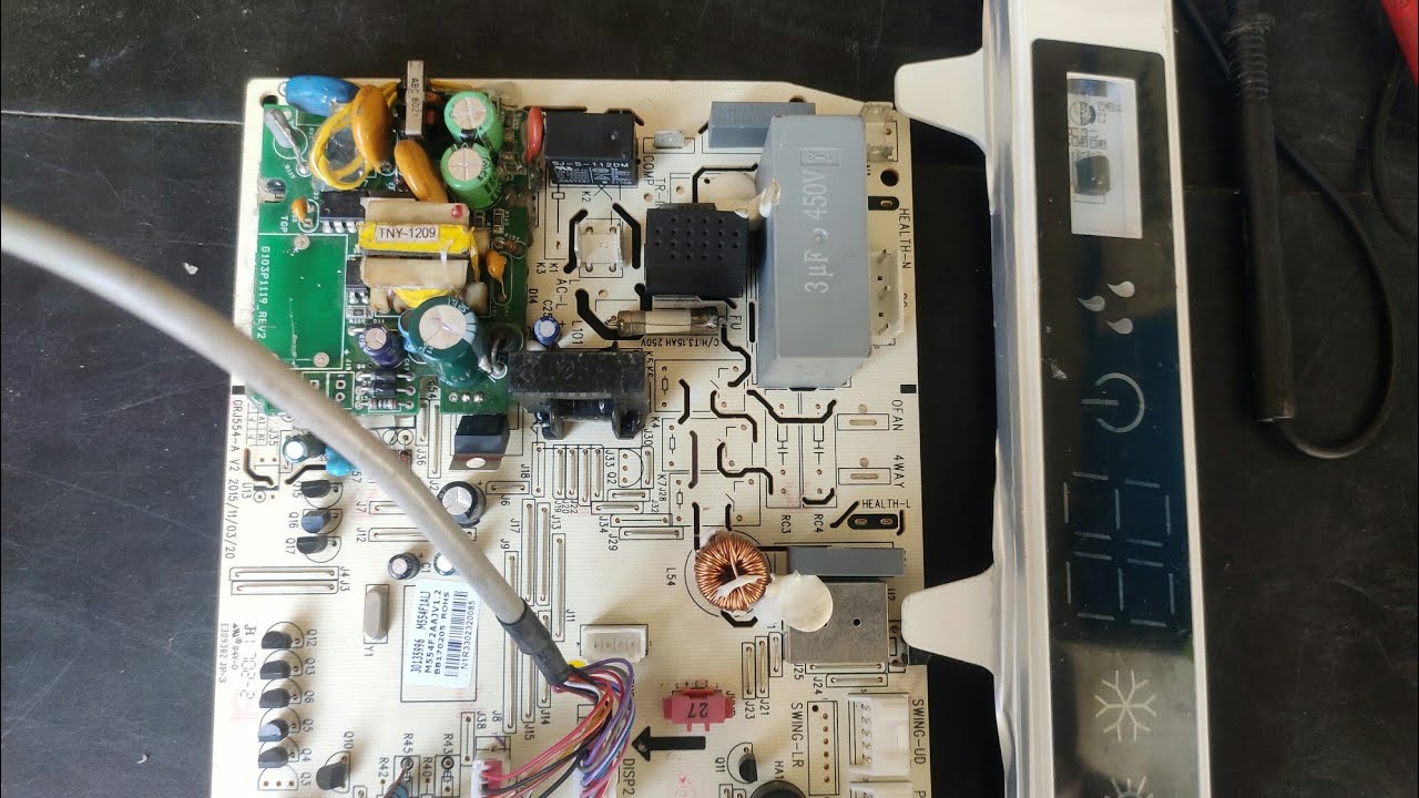 Split Ac Pcb Repair ||Ac Pcb Repair Kese Kere ||Repairing damaged Pcb ...