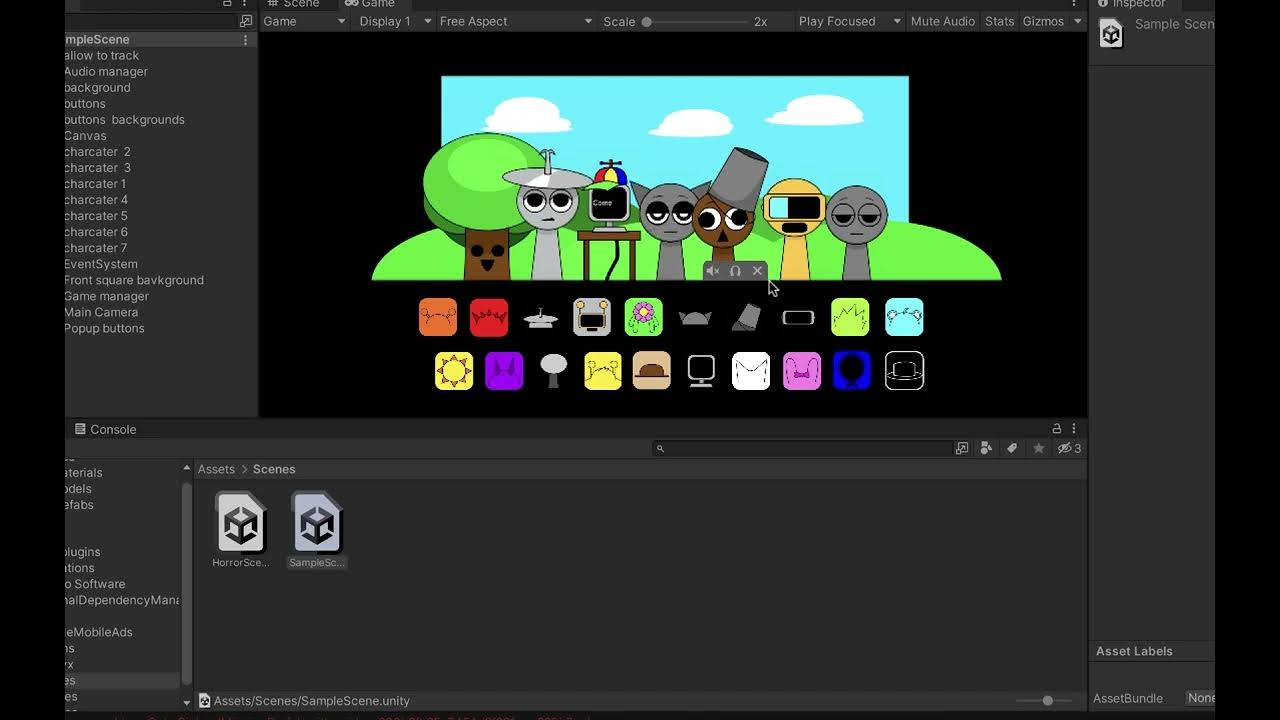 sprunki unity source code - YouTube