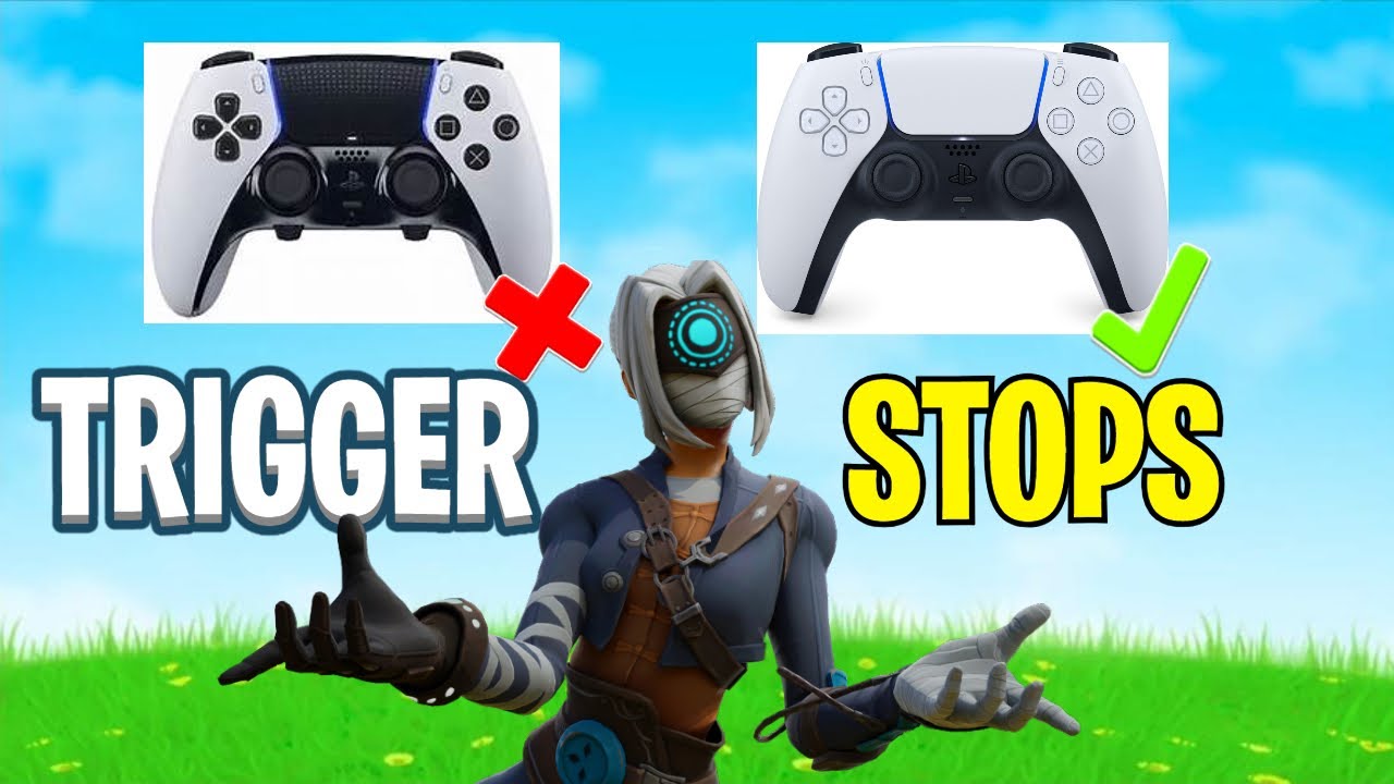 How to get trigger stops in Fortnite PS5 (maybe PS4) - YouTube