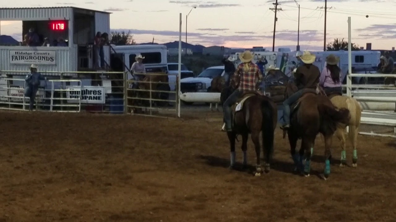 Me & Megan winning the Iron Cowgirl team roping 7.2 - YouTube
