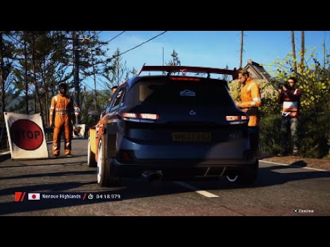 WRC rally Japan