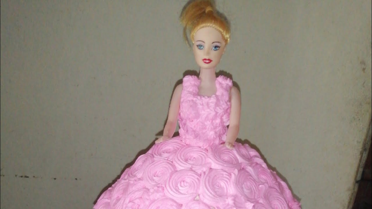#dollcake# how make it dall cake - YouTube