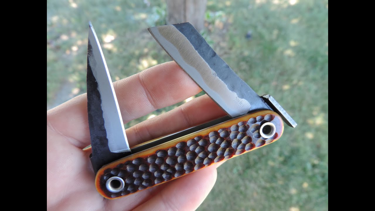 Daburu Japanese Friction Folder By Shadow Cutlery - YouTube