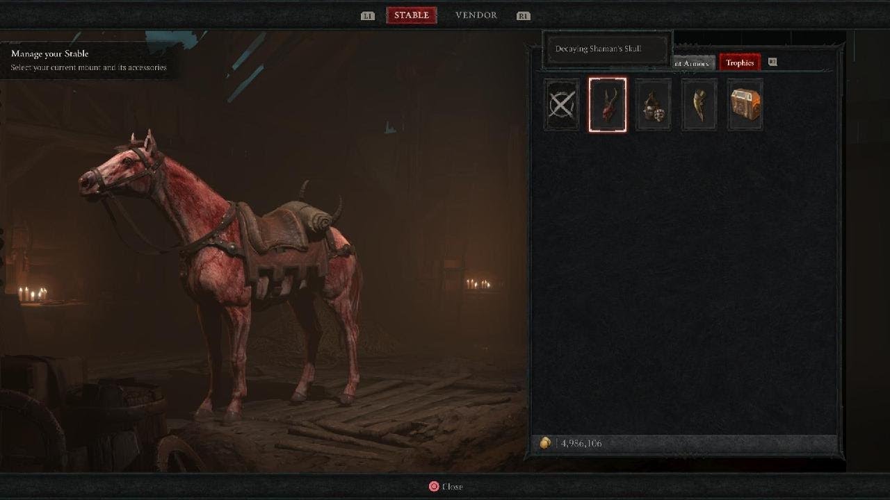 Diablo IV PVP 100K Reins of the Bloody Steed Mount Showcase - YouTube