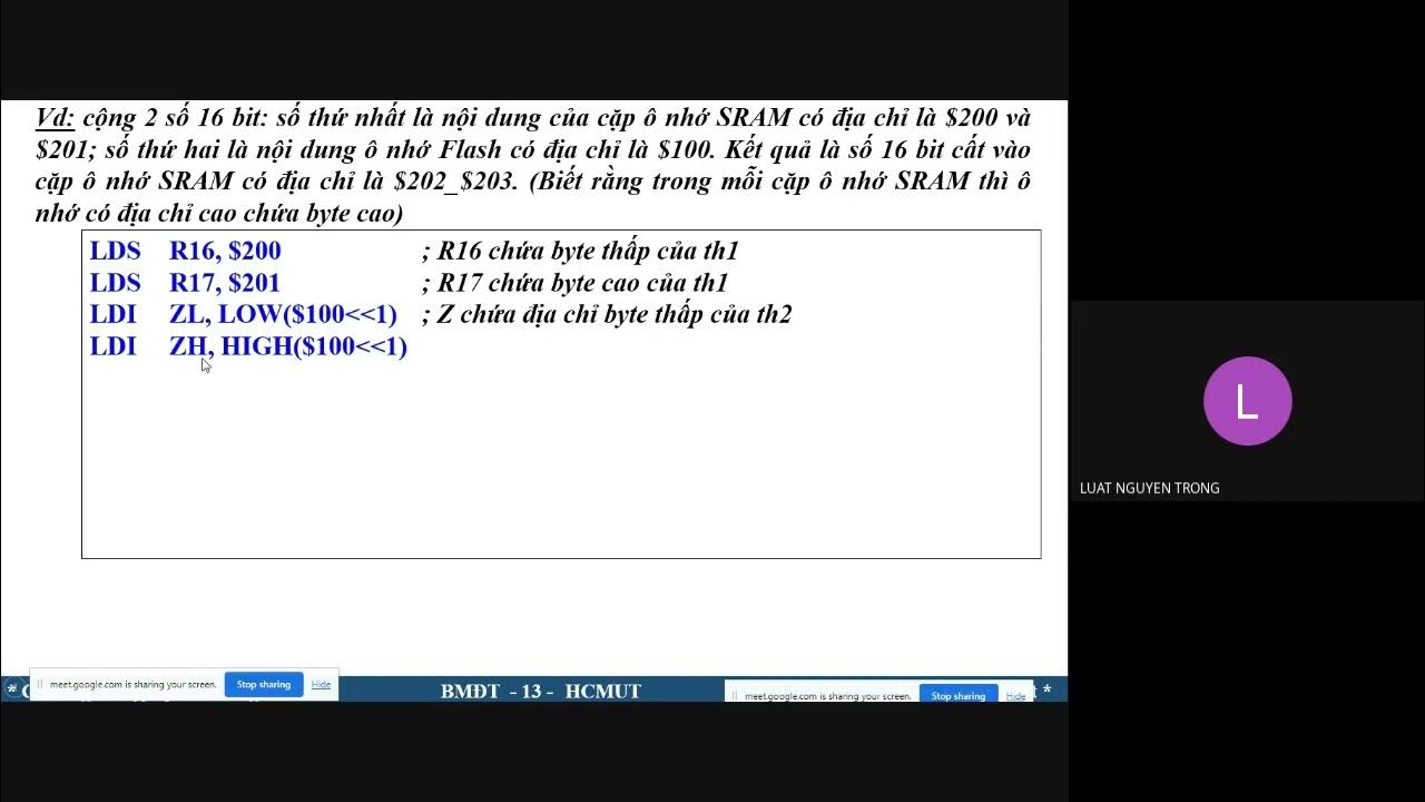 Vi Xử Lí - Atmega 324PA - Code cơ bản - Đại học Bách Khoa TPHCM - YouTube