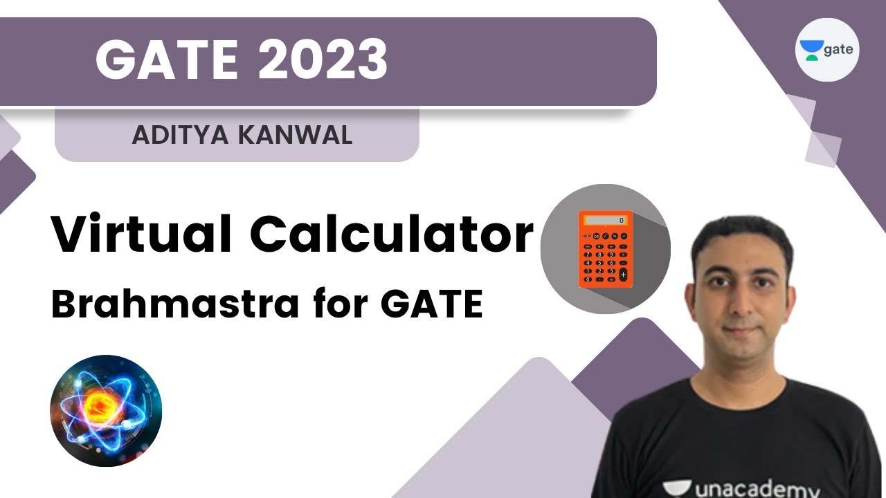 Virtual Calculator Brahmastra for GATE 2023 🔥🔥| Aditya Kanwal #gate ...