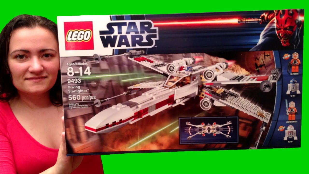 LEGO 9493 X-Wing Starfighter LEGO Star Wars Review - BrickQueen - YouTube
