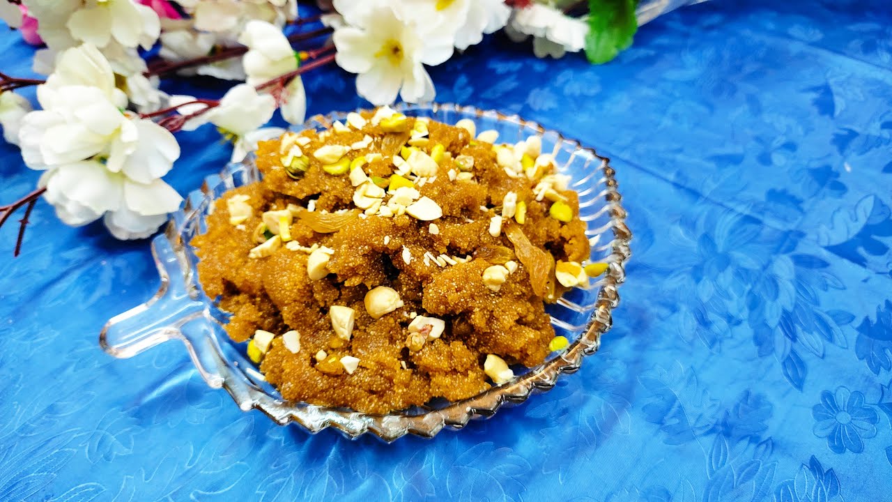 HALWAI WALA HALWA || EASY TO MAKE || DESSERT|| MARIYA FATIMA || - YouTube