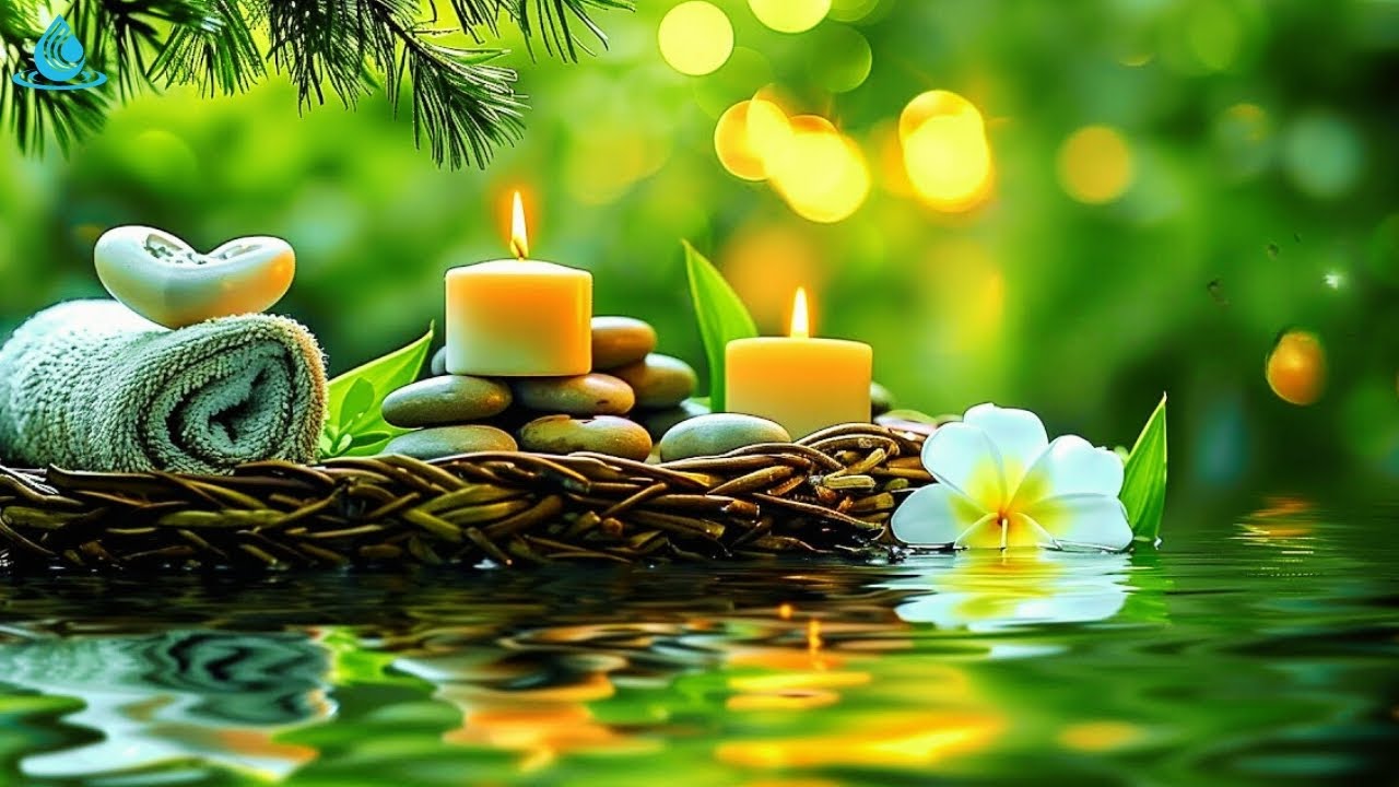 Relaxing Music with Water Sounds for Stress Relief 🌿 Relieve Depression ...