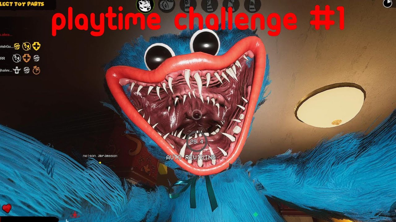 The BACKWARDS ONLY CHALLENGE! / Project Playtime challenge #1 - YouTube