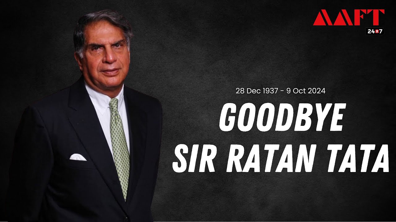 The final Goodbye || Ratan Tata || AAFT 24x7 - YouTube