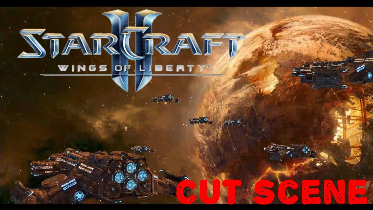 Starcraft 2 Part.17 cut scene - YouTube