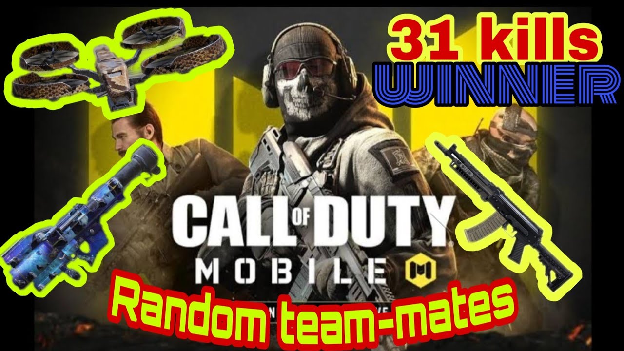 Random team-mates helps a lot || Kill thief me 😎😎 || COD gameplay ...