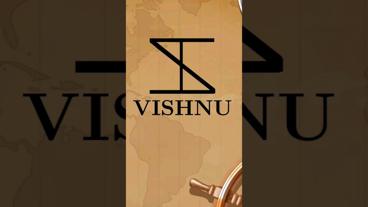 Vishu Name Logo