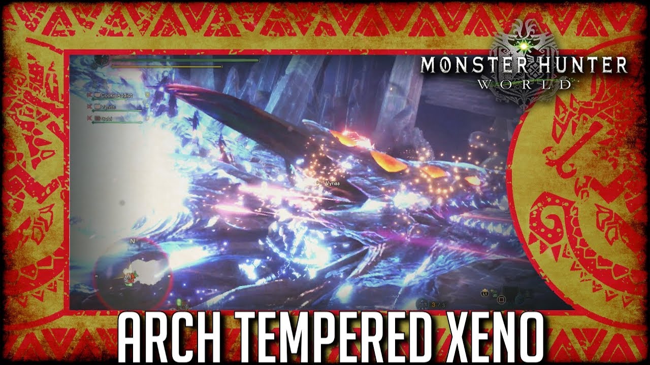 Monster Hunter World: Arch Tempered Xeno'jiva - YouTube