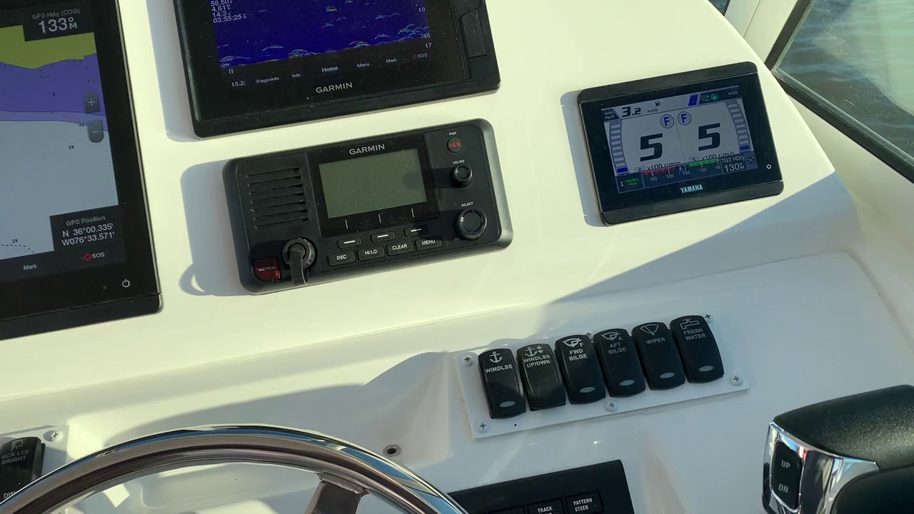 Albemarle 27 DC Yamaha Helm Master EX Autopilot slow trolling Steve ...