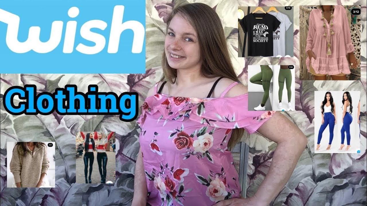 Wish Clothing #8 - Try Ons and Review - YouTube