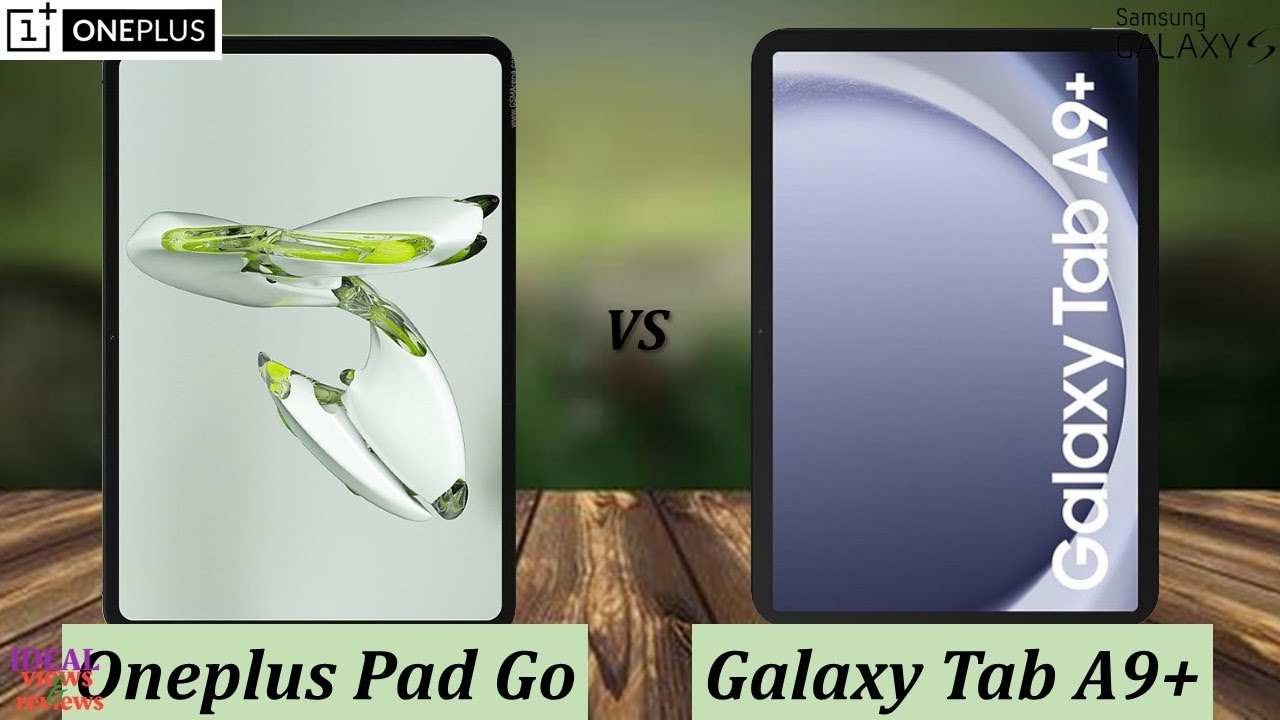 Oneplus Pad Go vs Samsung Galaxy Tab A9 Plus - YouTube