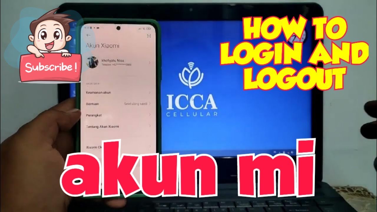 Cara Masuk Dan Keluar Di Akun Mi 2023 | How To Login And Logout On Mi ...