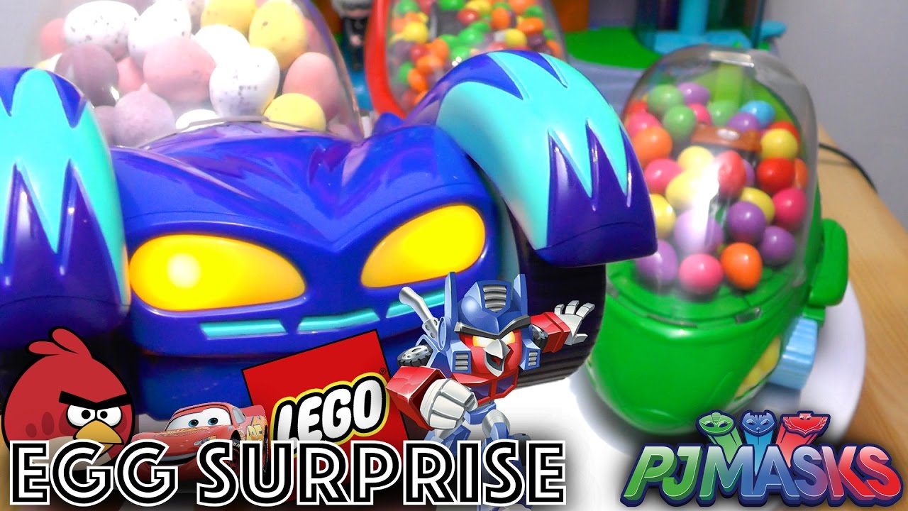 PJ Masks Deluxe EGG Surprise - YouTube