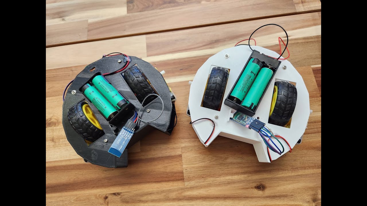 Soccer robot car presentation - YouTube