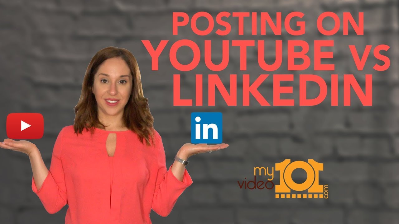 POSTING YOUR VIDEOS TO LINKEDIN VS YOUTUBE - YouTube