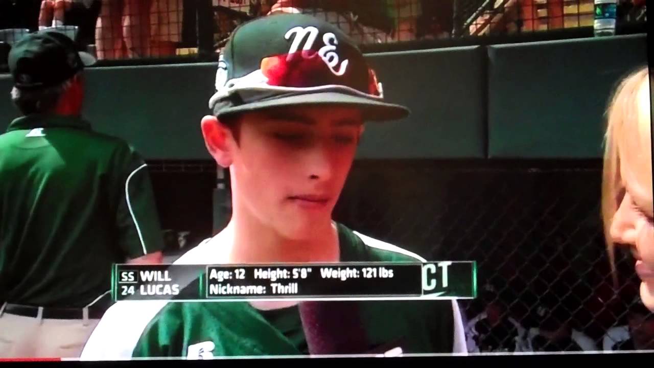 LLWS 2012 Clips- California vs Connecticut (Part 2/11) Will Lucas ...