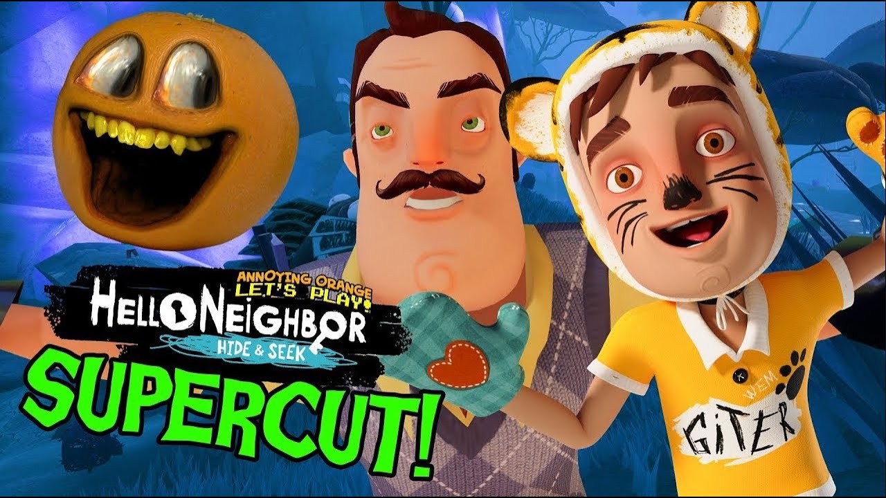 Playing hello neighbor with my Friend - YouTube