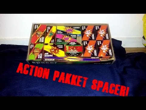 VUURWERK PAKKET ACTION SPACER!!!!! - YouTube