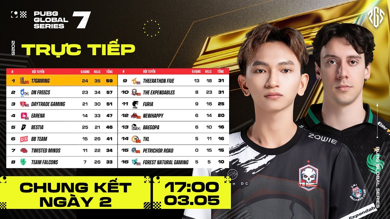 🏆[PGS 7] CHUNG KẾT - NGÀY 2: 🇻🇳 TE, 🇨🇳 PERO, TWIS, FLC, 🇹🇭 DAY, 🇰🇷 DNF, 🇨🇳 17, 🇹🇭 EA, FUR, BB ...