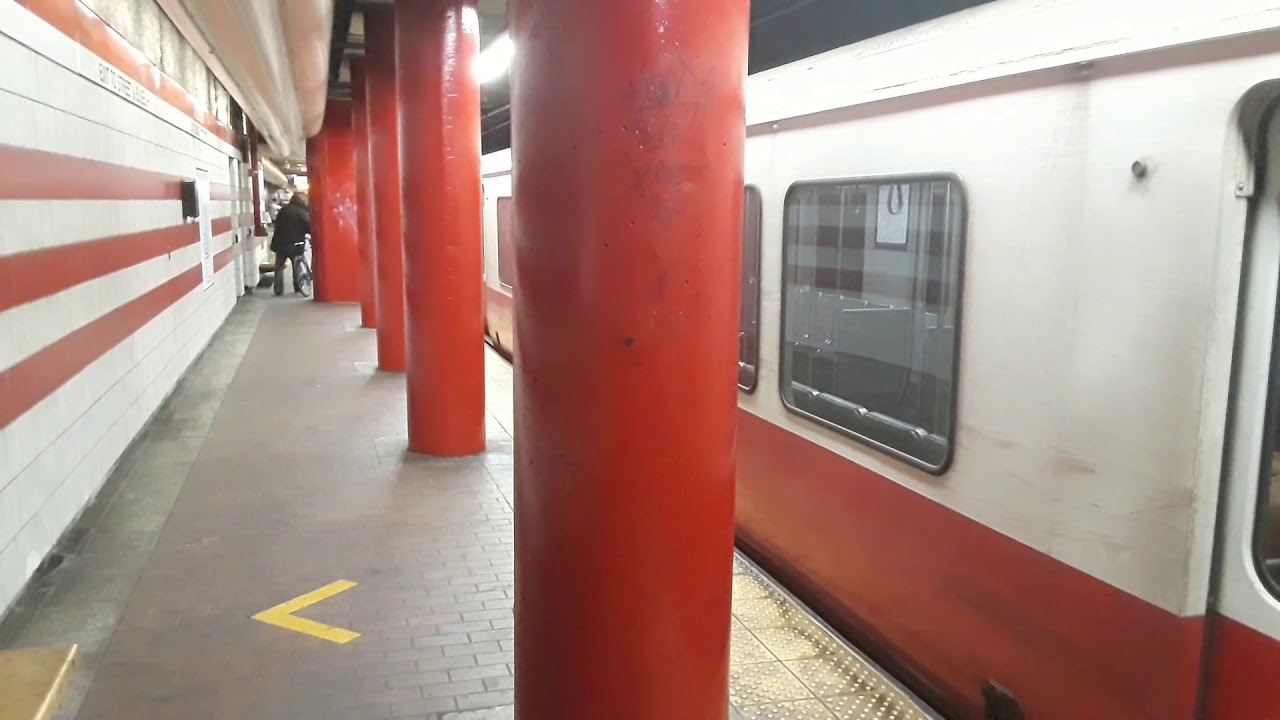MBTA Red Line UTDC 01700 Series Leaving Andrew Station - YouTube