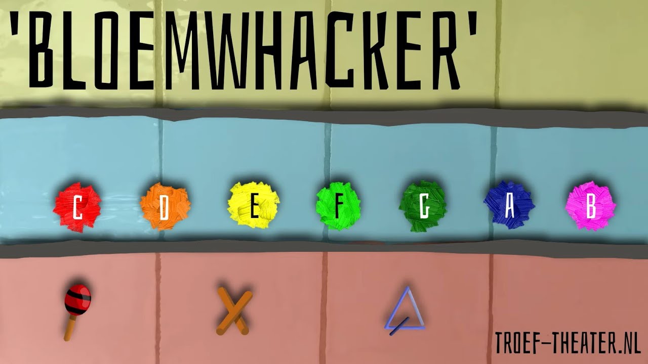 BLOEMWHACKER - grafische boomwhacker partituur voor de onderbouw en ...