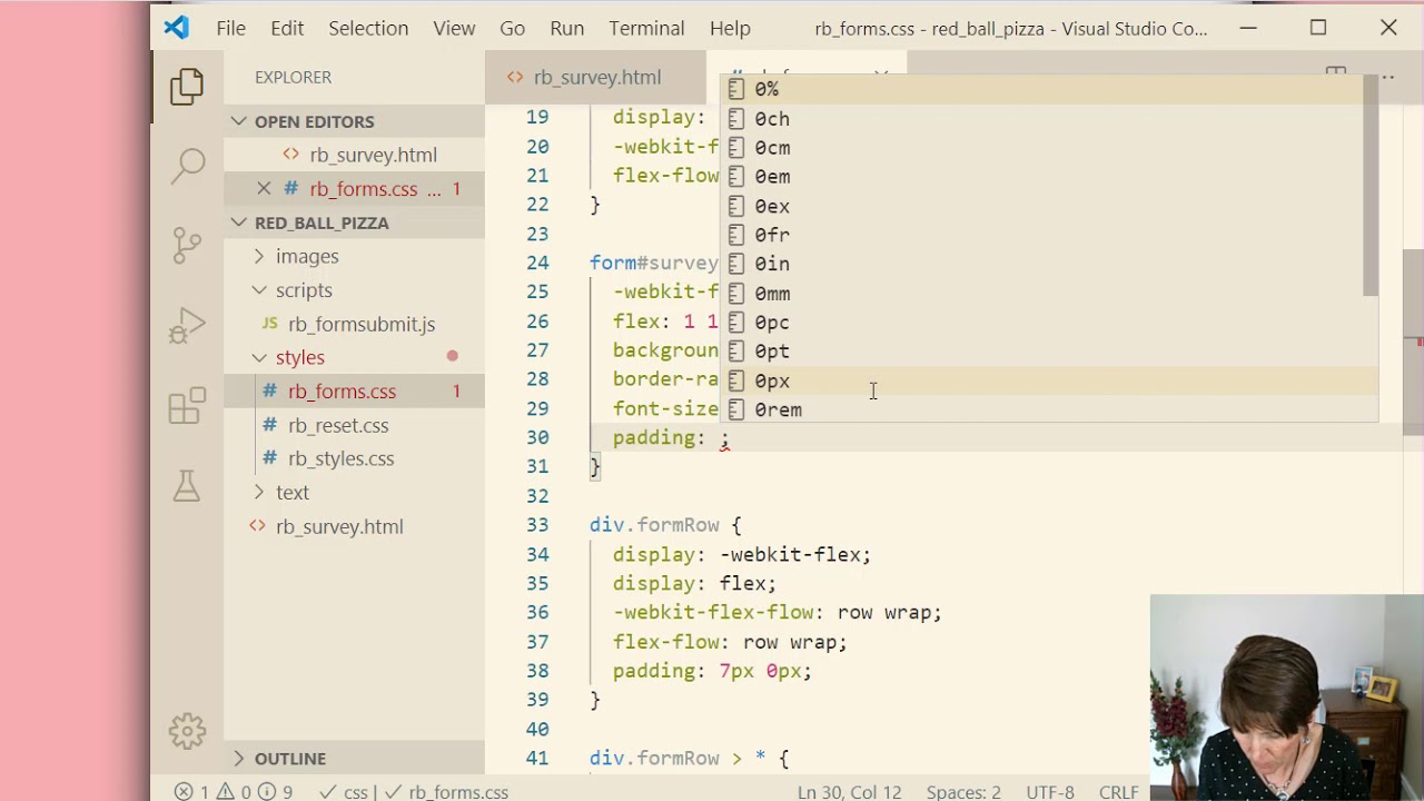 Add style to the fieldset and legend - YouTube