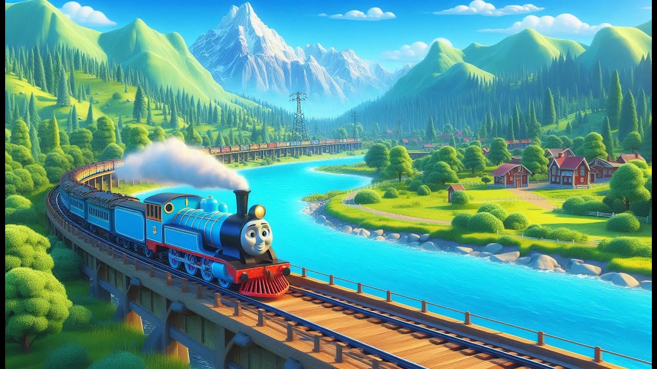 "🚂 Choo Choo Train Adventure! All Aboard for Fun! Educational ...