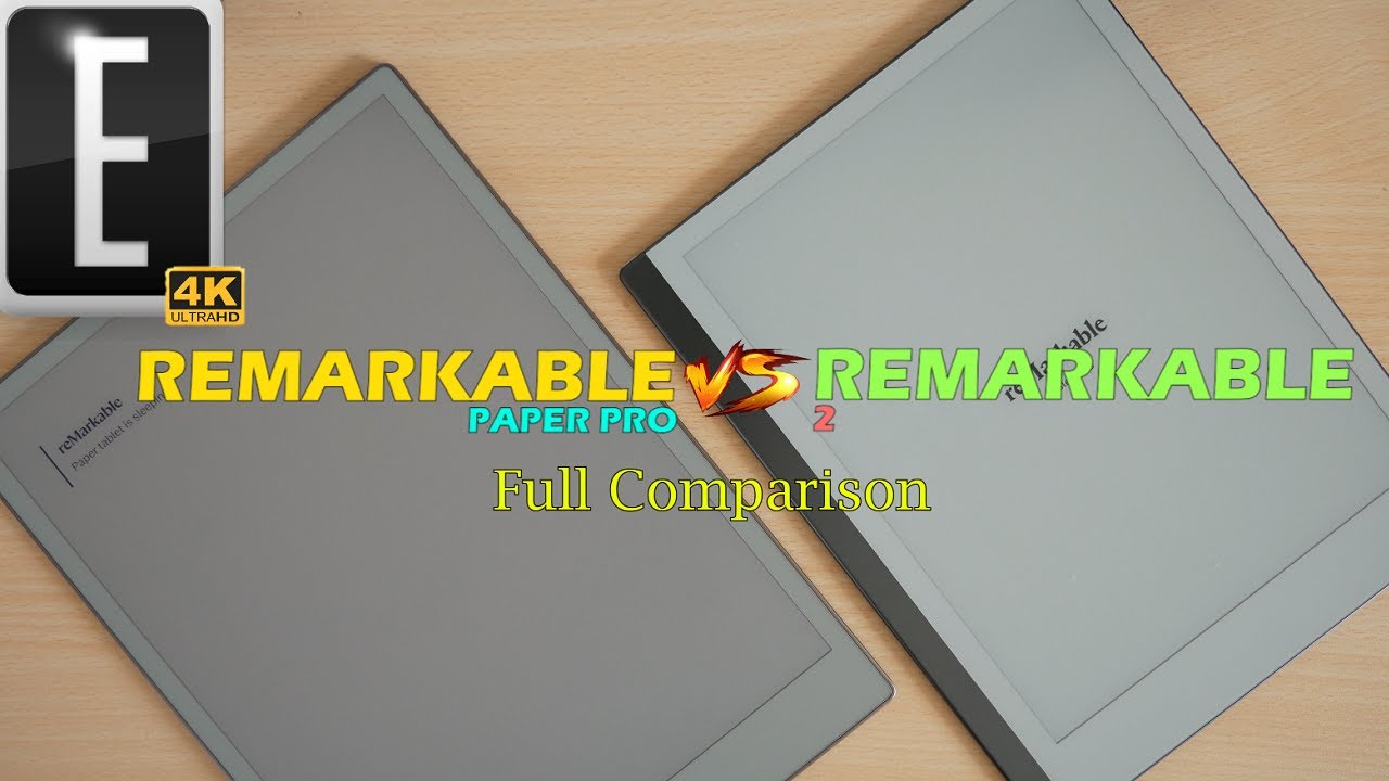 Remarkable Paper Pro vs Remarkable 2 Comparison - YouTube