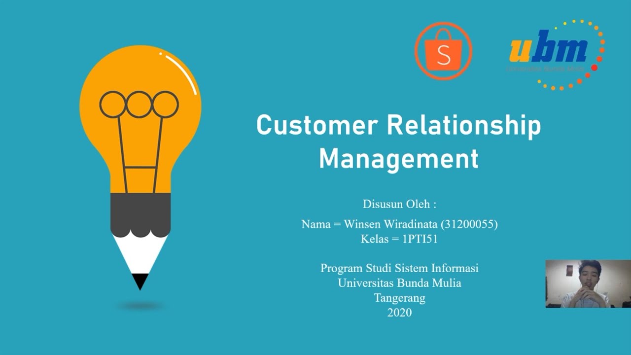 Customer Relationship Management (CRM) pada Shopee oleh Winsen ...