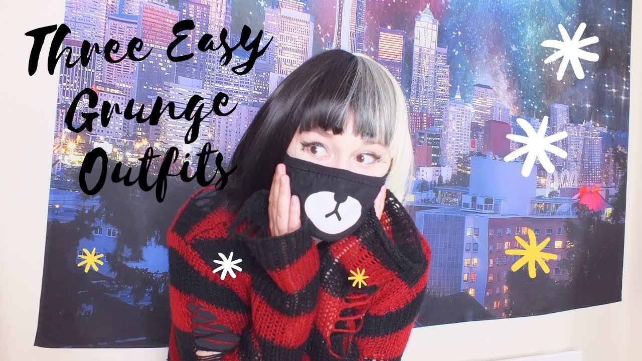 Three Easy Grunge Looks - YouTube
