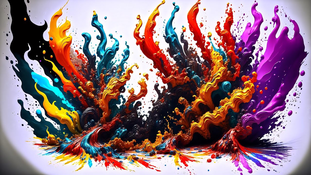 Mesmerizing Full HD 60 FPS AI-Generated Animation - Colorful Happiness ...