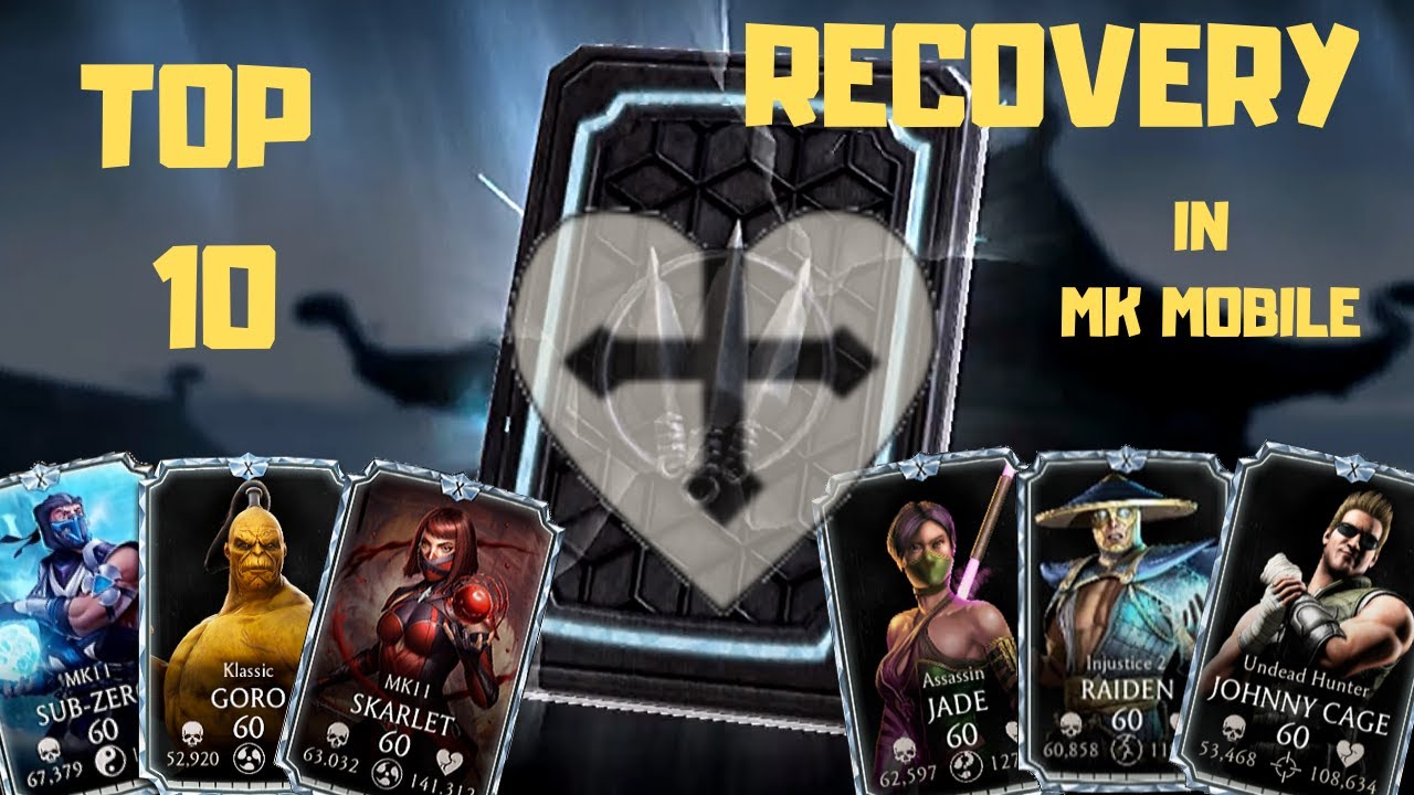 MK Mobile: Top 10 HIGHEST RECOVERY Stats 2020! - YouTube