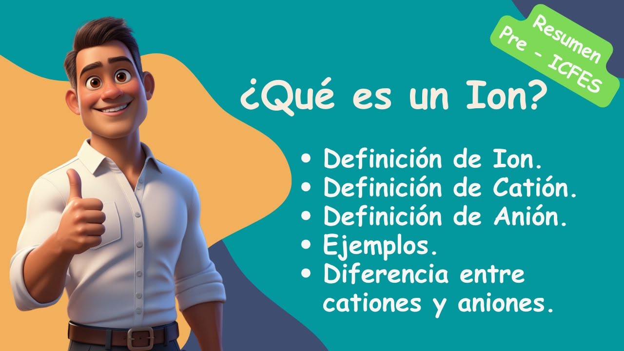 ¿Qué es un Ion? Explicación Clara y Sencilla - YouTube